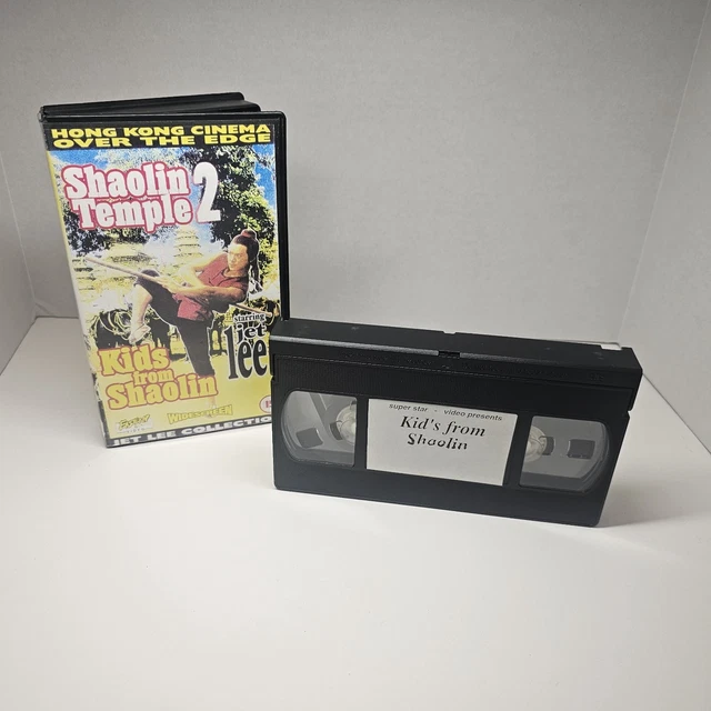 SHAOLIN TEMPLE 2 Kids from Shaolin VHS Jet Li Kung Fu Action £9.87 ...