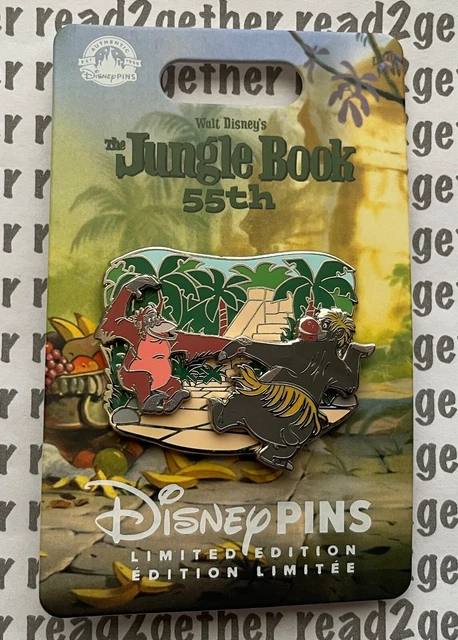 DISNEY PIN THE Jungle Book 55th Anniversary King Louie and Baloo £17.78 ...