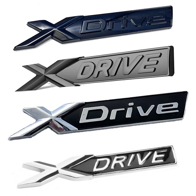 FÜR BMW XDRIVE XDRIVE Schriftzug Embleme Aufkleber Logo Flache Badge ...
