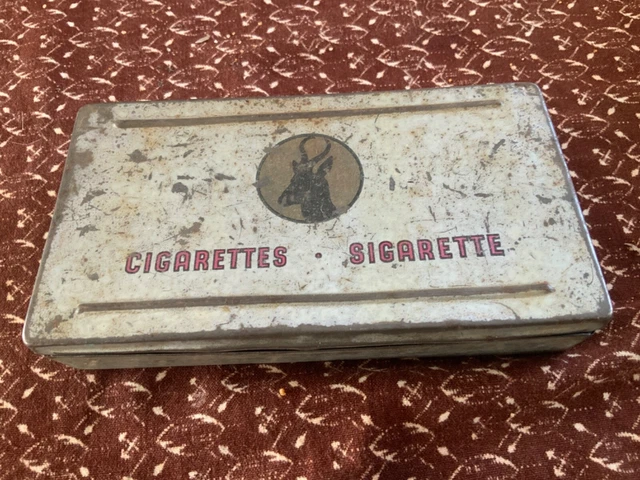 VINTAGE SADF / Saudf Issued Ww2 Cigarettes Tin Springboks Rare £125.00 ...