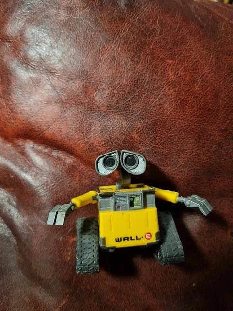 DISNEY WALL-E Poseable Thinkway Yellow Robot Toy Pixar £10.00 - PicClick UK