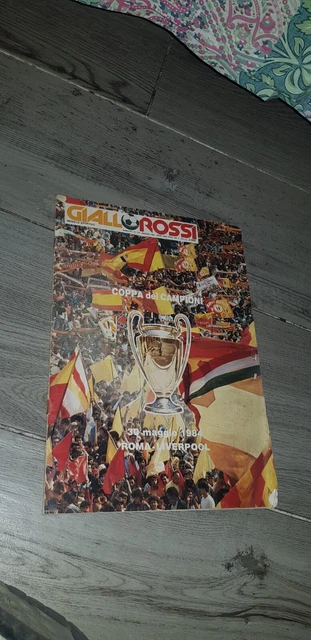 ROMA LIVERPOOL FINALE Coppa Campioni 1984 Stadio Olimpico Raro ...