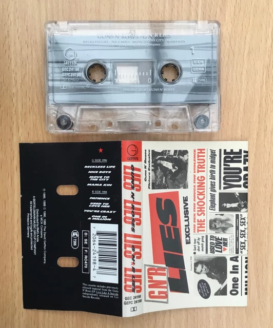 🌟GUNS N ROSES🌟CASSETTE Album🌟Gn’r🌟Hard Rock🌟Heavy Metal🌟Uk🇬🇧Seller🌟 £12 ...