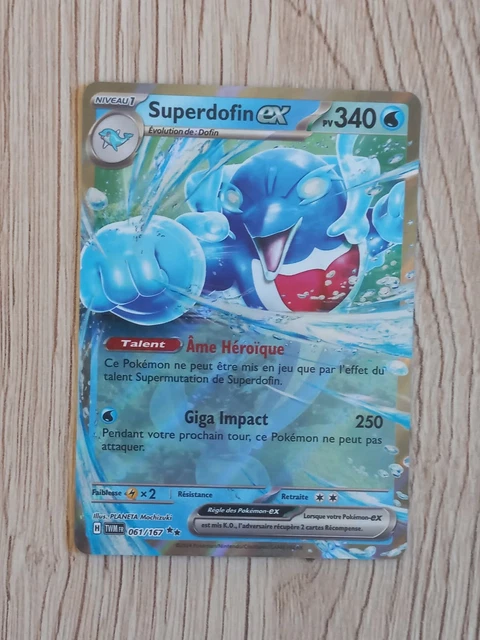 CARTE POKÉMON - SUPERDOFIN EX 061/167 MASCARADE CRÉPUSCULAIRE CARTE NEUVE FR EUR 3,50 - PicClick FR