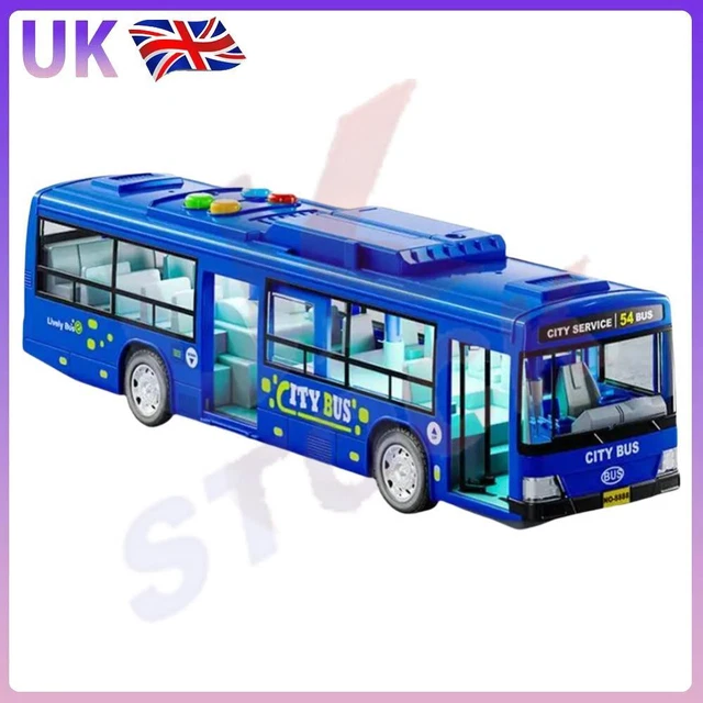 SIMULATION BUS MODEL Toy with Light & Music Interactive for Kids ...