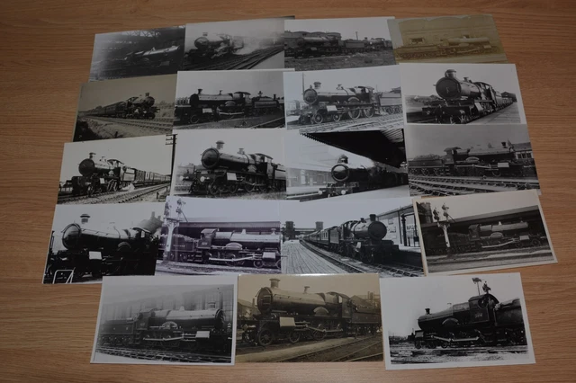 GWR EARLY COUNTY Steam Engines X 19 Vintage Photos Ref Hr13 £14.00 ...