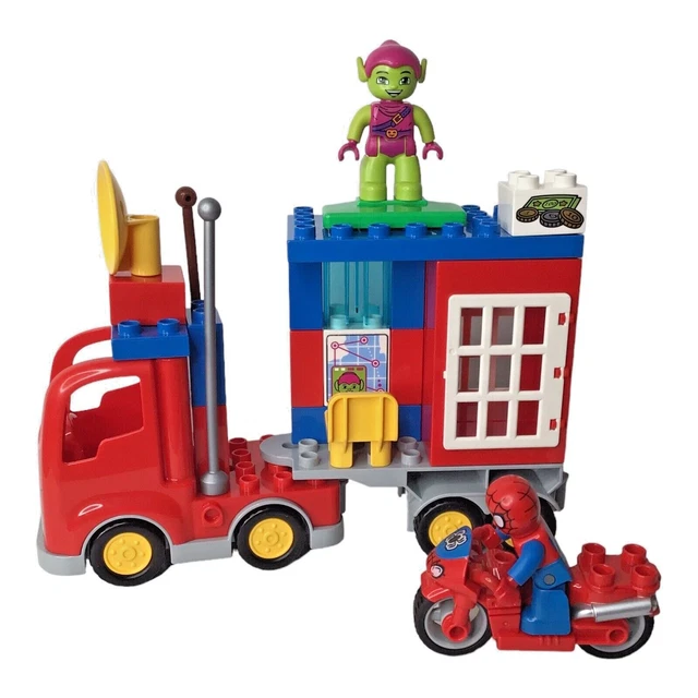 LEGO DUPLO SPIDER-MAN Spider Truck #10608 Marvel Adventure Complete ...