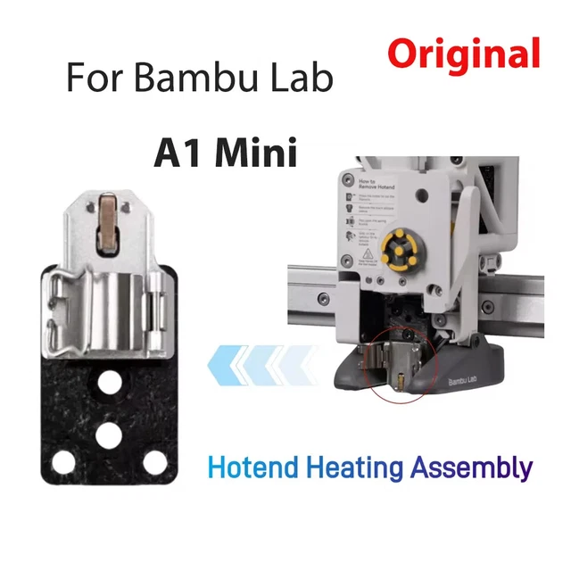 Mini Hotend Heating Assembly Replacement Guide | Bambu Lab A1
