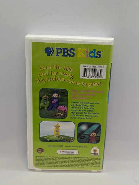 TELETUBBIES PBS KIDS Nursery Rhymes VHS Tape Clamshell Case EUR 4,67 ...