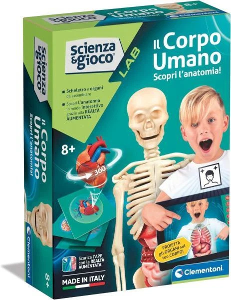 CLEMENTONI- SCIENZA LAB-IL Corpo Umano Anatomia Umana, Modello ...
