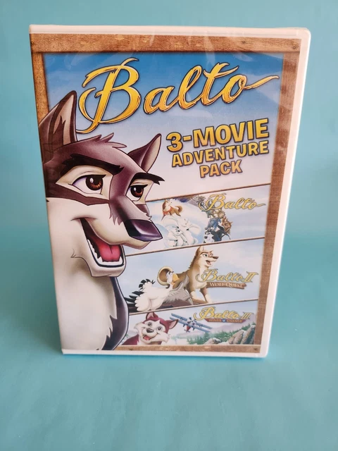 BALTO: 3 MOVIE Adventure Pack [New DVD] $25.99 - PicClick CA