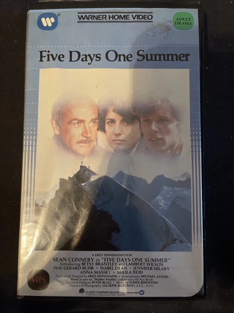 FIVE DAYS ONE Summer, Sean Connery, Vhs Rare 1982-83 Warner Bros EUR 8,77 - PicClick FR