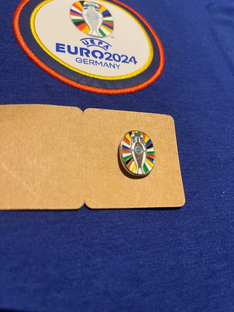UEFA EURO 2024 Official Licensed Logo Lapel Pin Badge TV & MEDIA ONLY ...
