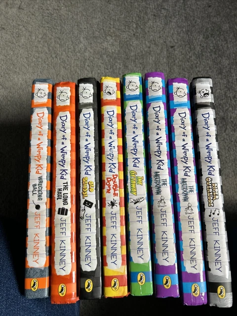 DIARY OF A Wimpy Kid bundle of 8 books EUR 7,01 - PicClick IT