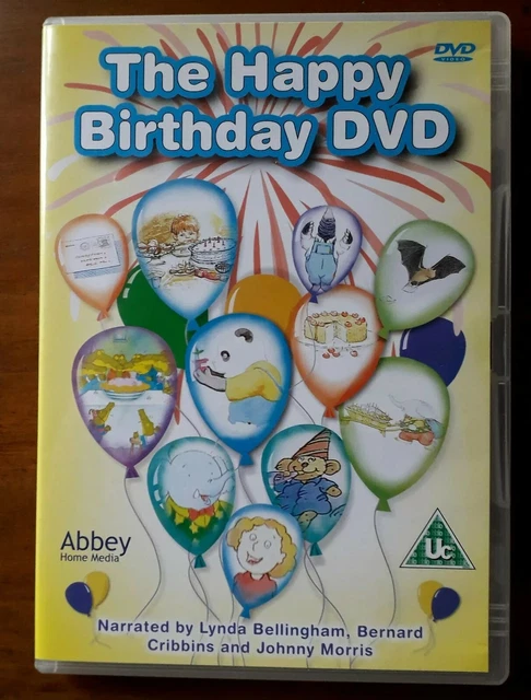 THE HAPPY BIRTHDAY DVD Childrens Animated Stories about birthdays ...