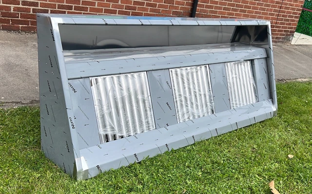 COMMERCIAL KITCHEN EXTRACTOR CANOPY/HOOD 7FT+ EXTRACTION KIT With Fan ...