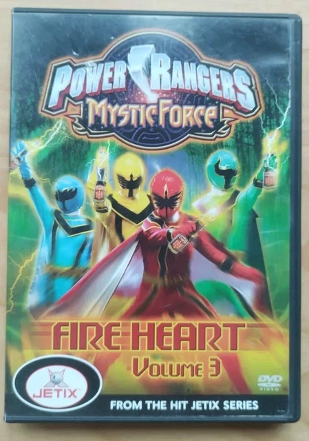POWER RANGERS MYSTIC Force: Fire Heart Volume 3 (Jetix Series, DVD ...