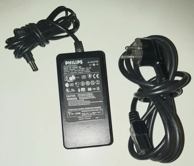 PHILIPS UP06031180A AC DC Adapter 18V 2.5A Netzteil für Monitore EUR 20 ...