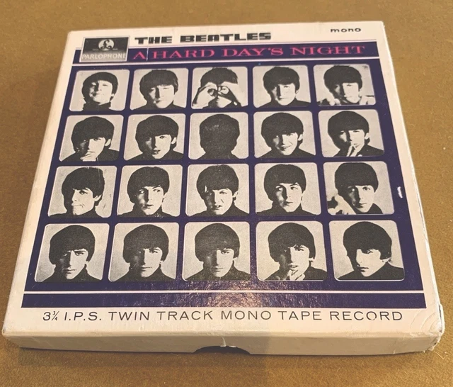 BEATLES HARD DAYS Night Reel to Reel Tape - mono £62.04 - PicClick UK
