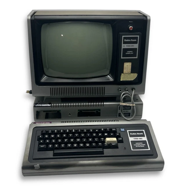 RADIO SHACK TANDY TRS-80 Model 1, Display, Microcomputer, Expansion ...