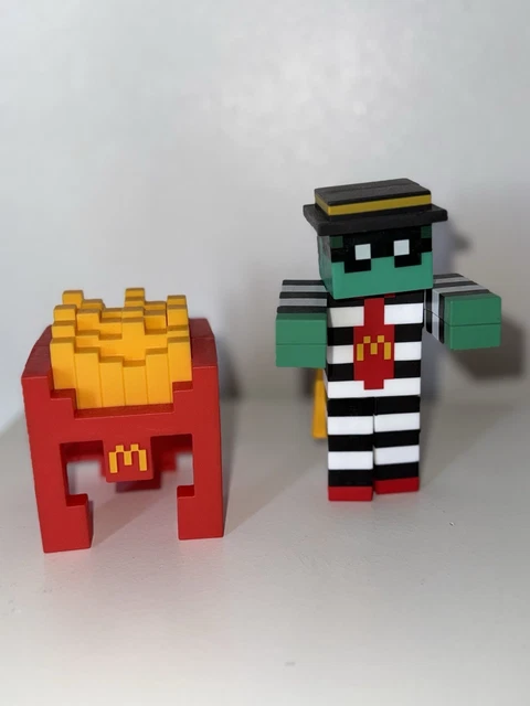 MCDONALD’S MINECRAFT ADULT Happy Meal Zombie And Fry Helmet No Box No ...