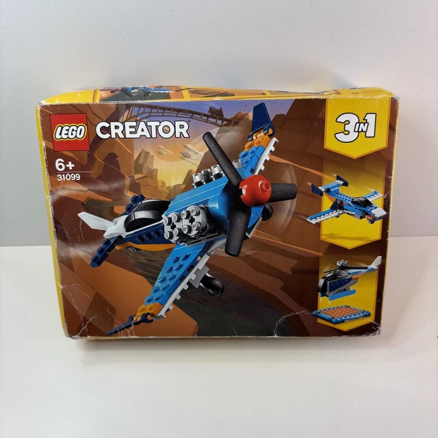 LEGO CREATOR 3IN1 Propeller Plane (set number 31099 Boxed Sealed New £7 ...
