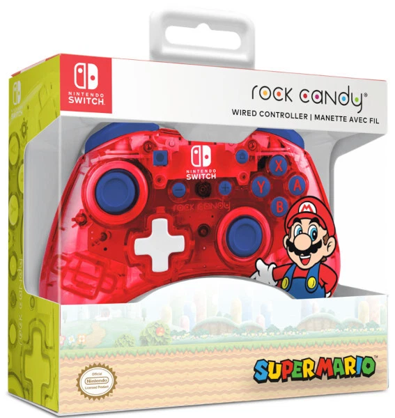 MANDO PDP ROCK Candy Wired Controller Super Mario Red (rojo/mario) EUR ...