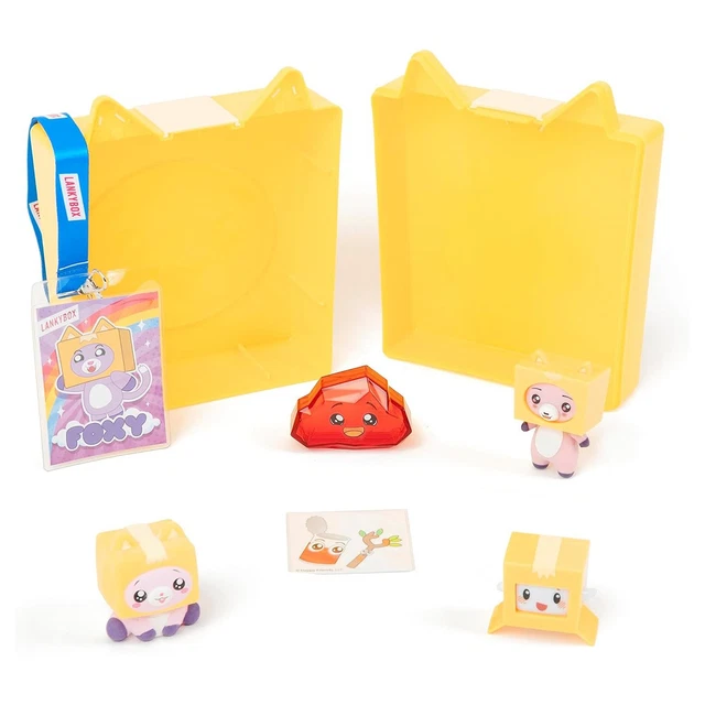 CAJA MISTERIO MINI Foxy LankyBox Juguete Sorpresa Coleccionable Figura ...