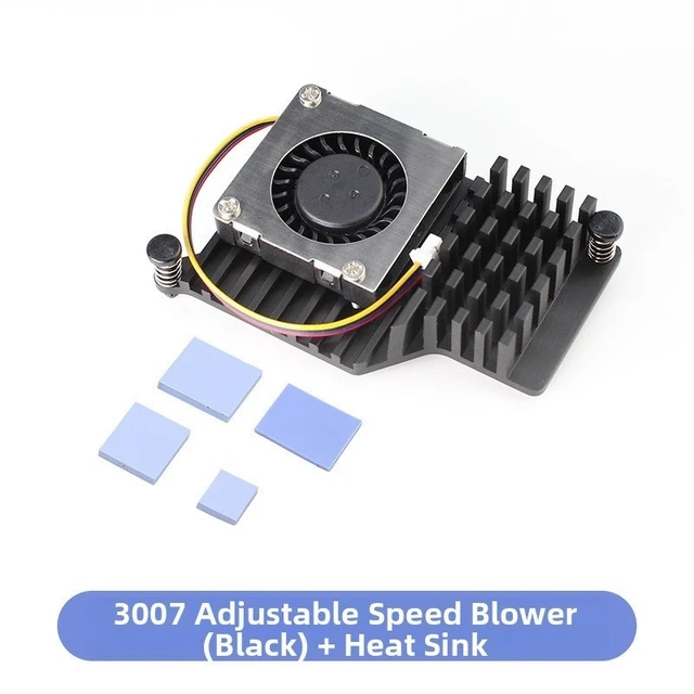FOR RASPBERRY PI 5 Cooling Fan Kit with Active For PWM Fan and Thermal ...