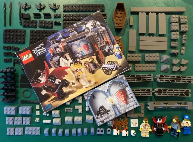 RARE LEGO 1381 Studios | VAMPIRE CRYPT | 100% Complete All Figures ...