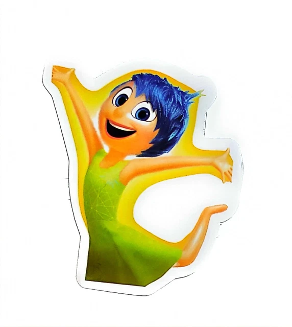DISNEY PIXAR INSIDE OUT Joy Sadness Fear Disgust Anger Water Resistant ...