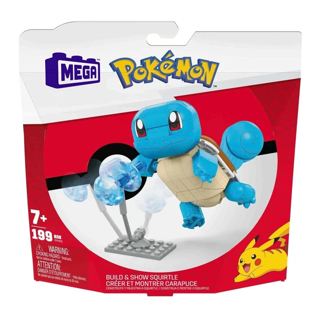 MEGA CONSTRUX POKEMON Build and Show Squirtle - Building Blocks Set ...