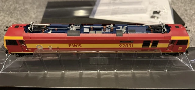 ACCURASCALE CLASS 92 Locomotive 92031 EWS Livery (TMC Rework of 92001 ...