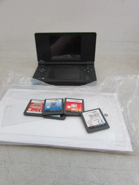 Nintendo Dsi Console Black Twl 001 Eur With Stylus Power Lead And 4