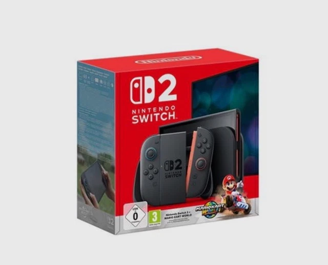 NINTENDO SWITCH 2 Console & Mario Kart World Bundle. Pre-Sale Shipped ...