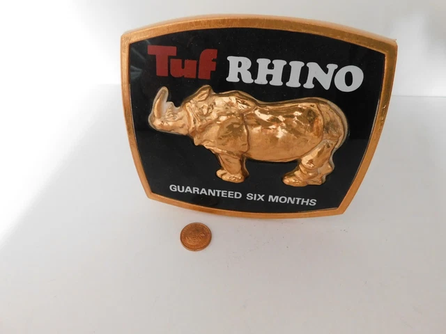 VINTAGE TUF SHOES RHINO, Shop Counter Display £23.94 - PicClick UK