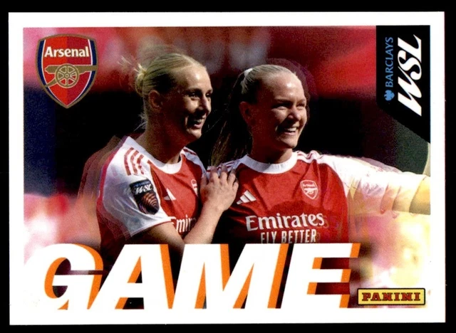 PANINI WSL 2026 Sticker Arsenal Game (Arsenal) No. 60 £2.49 - PicClick UK