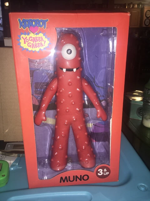 2007 YO GABBA Gabba Kidrobot Vinyl Muno 10” Figure Toy $200.00 ...