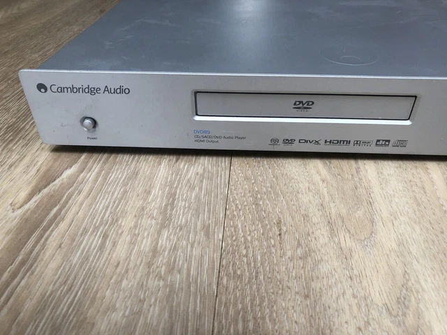 CAMBRIDGE AUDIO DVD89 CD/SACD/DVD-A/DVD Player w Remote, Silver. SPARES ...