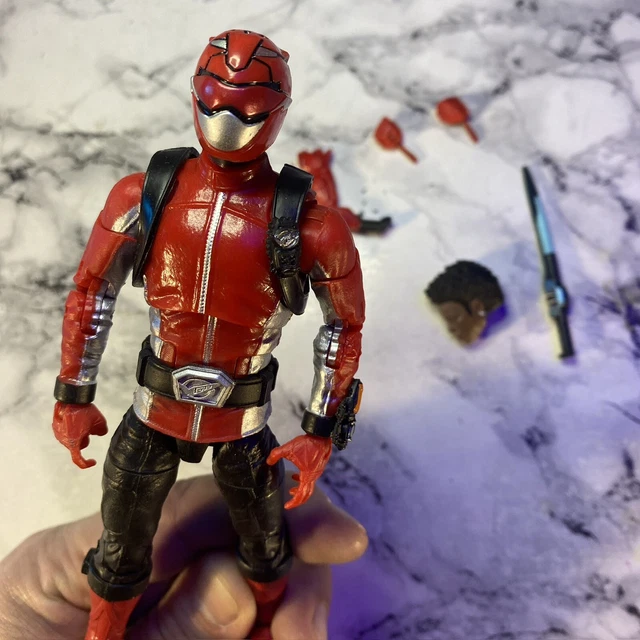 POWER RANGERS LIGHTNING Collection - Beast Morphers Red Ranger Action ...