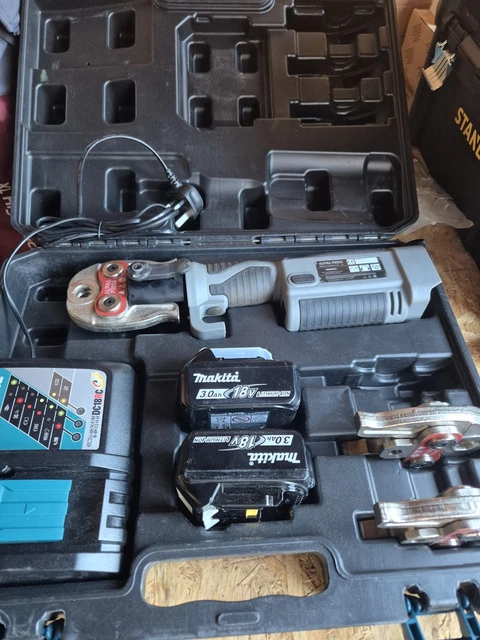 MAKITA ALPHA PRESS Hydraulic Crimp Battery Tool £669.68 - PicClick UK