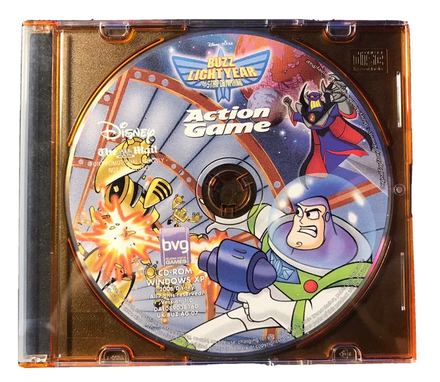 BUZZ LIGHTYEAR OF Star Command - Gioco d'azione Disney vintage - PC CD ...