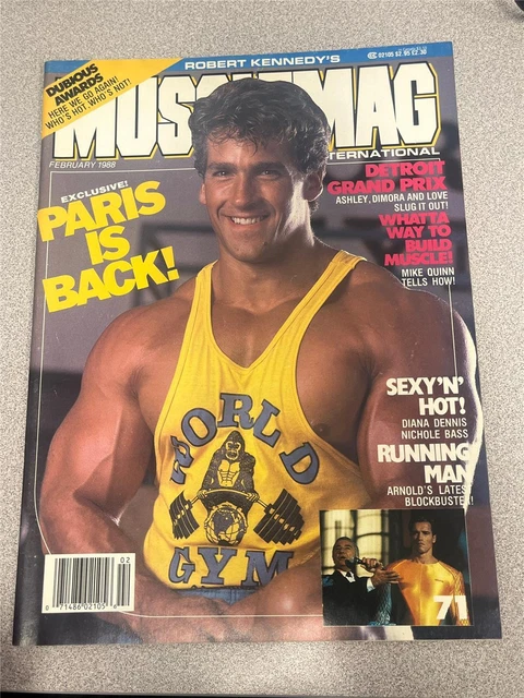 MUSCLEMAG BODYBUILDING MUSCLE magazine BOB PARIS 2-88 £25.79 - PicClick UK