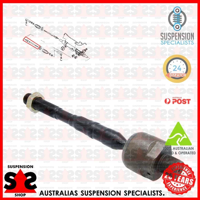 FRONT AXLE INNER Tie Rod Suit NISSAN Navara Np300 Platform/Chassis (D40) 2.5 EUR 34,19 - PicClick FR