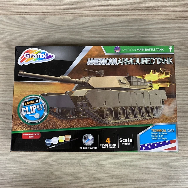 AMERICAN GRAPHIX TANK Protection M1 Abrams US Army Marine Corps $13.89 ...