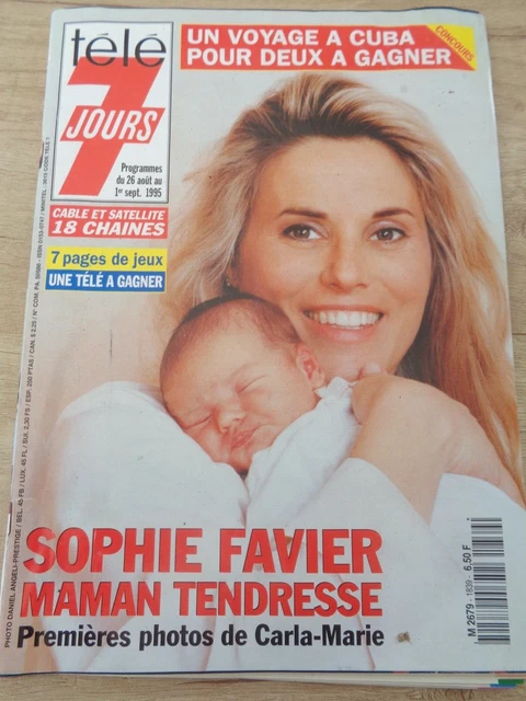 TÉLÉ 7 JOURS N° 1839 / 1995 SOPHIE FAVIER - EUR 12,90 - PicClick FR