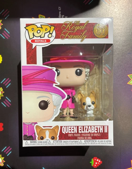 FUNKO POP ROYAL Family Regina Elisabetta Ii Queen Elizabeth Viola Nuovo ...