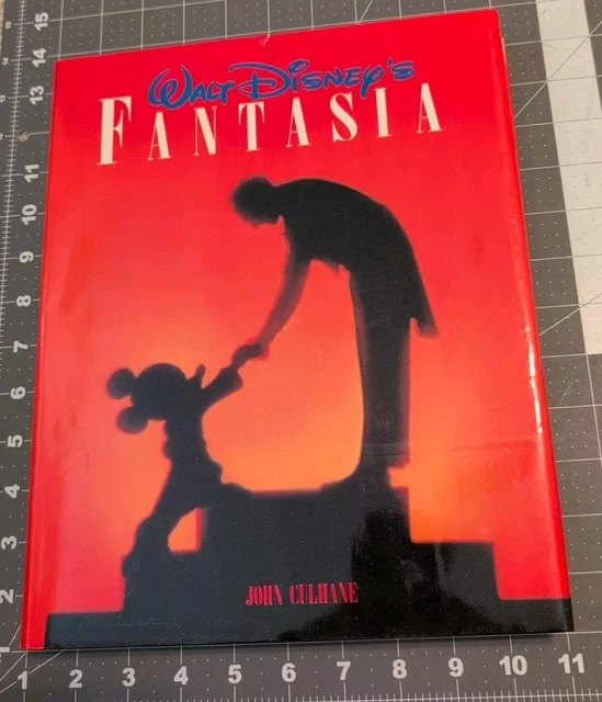 WALT DISNEY'S FANTASIA (John Culhane) 1983 Hardcover 1st Ed. (Japan) # ...