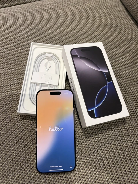 APPLE IPHONE 16 Pro 256GB 5G SIM-Free Smartphone Unlocked - Black ...