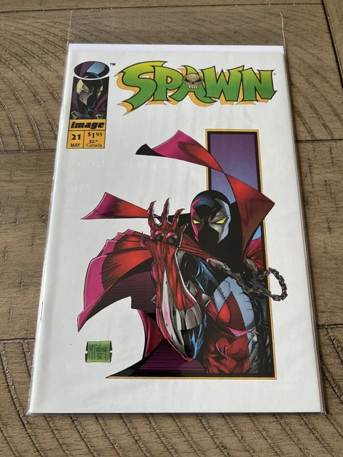 SPAWN #21 MAY 1994 Image Comics Todd McFarlane “The Hunt” Part 1 £3.71 - PicClick UK